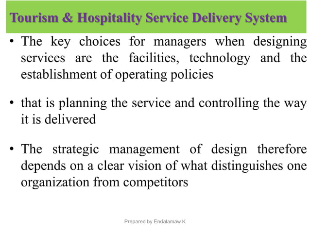 Service quality in tourism and hospitality | PPTX
