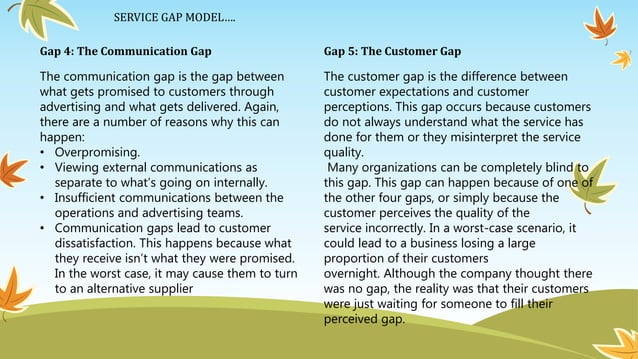 Service quality management | PPTX