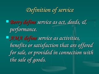 Service Quality & Model | PPT