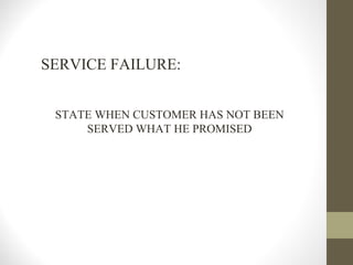 Service recovery | PPT