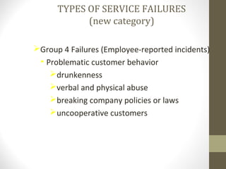 Service recovery | PPT | Business | Business and Finance