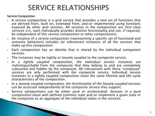 Service relationships | PPT