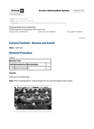 246D3 CATERPILLAR SKID STEER LOADER SERVICE REPAIR MANUAL KC6 | PDF