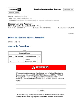 279D CATERPILLAR COMPACT TRACK LOADER SERVICE REPAIR MANUAL GTL PDF DOWNLOAD | PDF