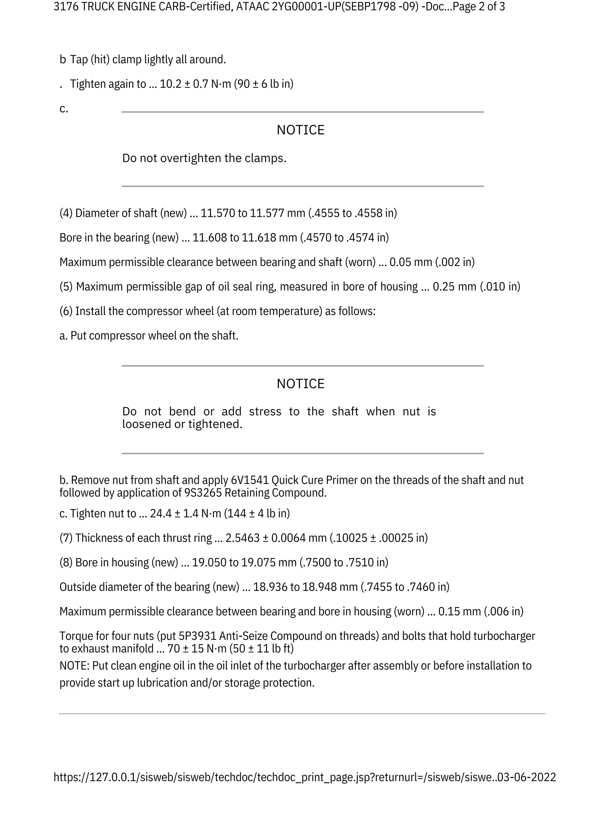 3176 CATERPILLAR TRUCK ENGINE SERVICE REPAIR MANUAL 2YG - PDF DOWNLOAD ...