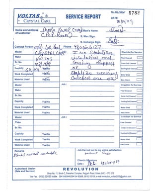 S Ervice R Eport 3 | PDF