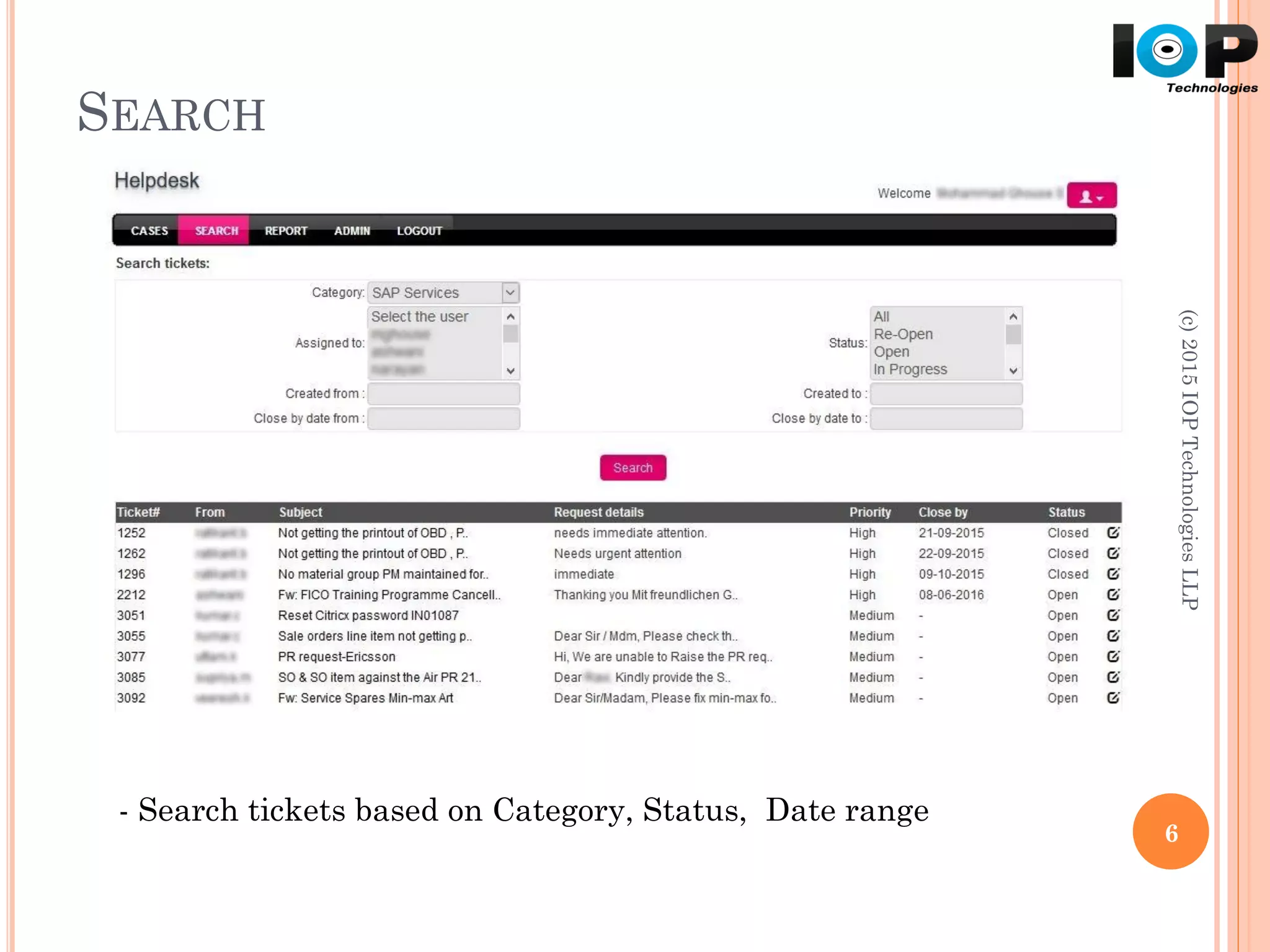 Service Request Management System | PDF