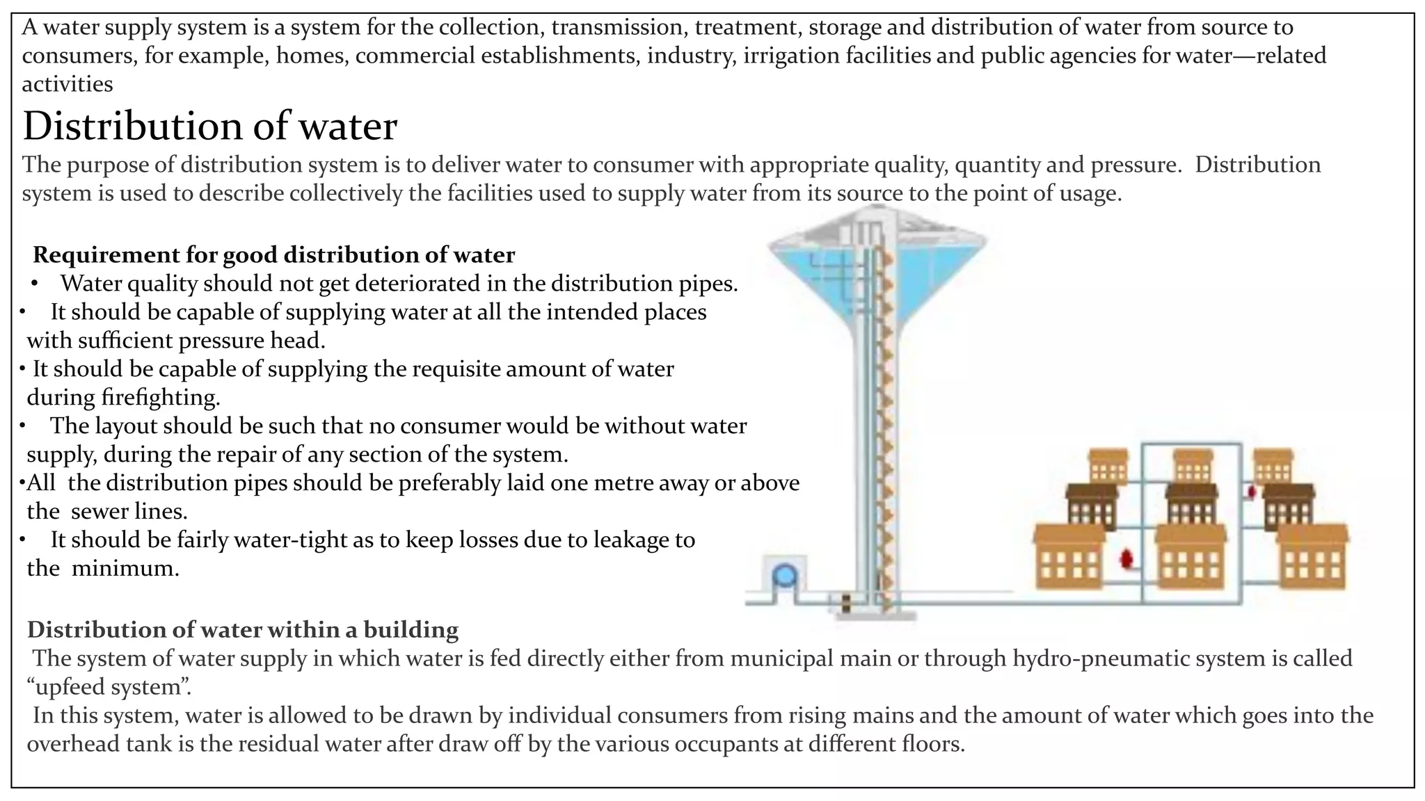 Services in High Rise Building | PDF
