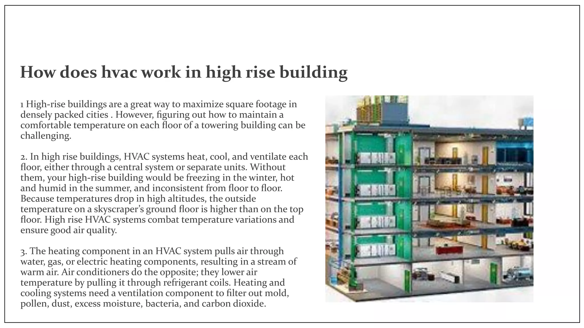 Services in High Rise Building | PDF