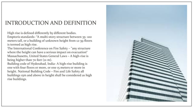 Services in High Rise Building | PDF