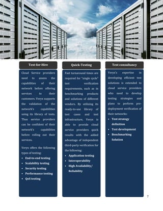 Veryx Services Catalog | PDF