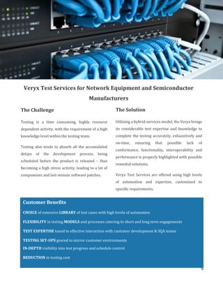 Veryx Services Catalog | PDF