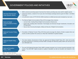 Services Sector Report - February 2019 | PPT
