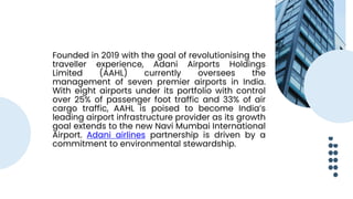 SERVICES AND FACILITIES THAT MAKE ADANI AIRPORT HOLDINGS LIMITED(AAHL ...