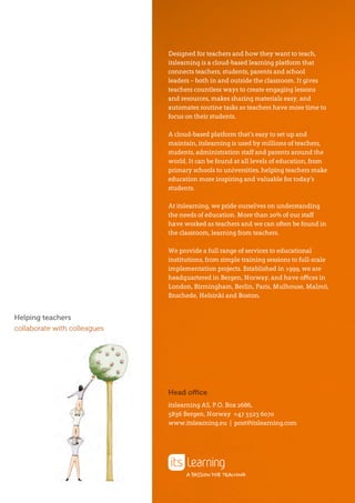 Services brochure - Folleto de Servicios de Itslearning | PDF