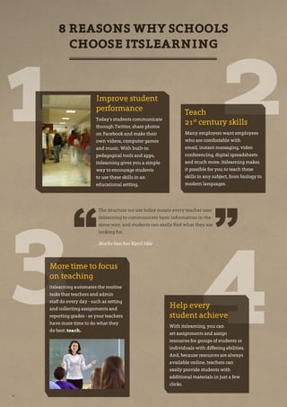 Services brochure - Folleto de Servicios de Itslearning | PDF