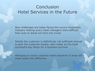 Hotel Services change | PPTX