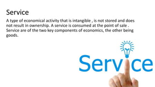 impact of Service sector on indian economy | PPT