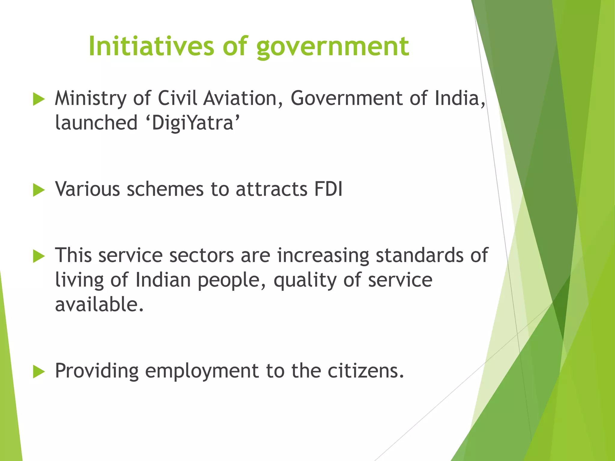 Service sector in india | PPTX
