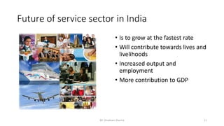 Service sector in india | PPTX