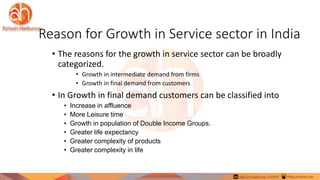 Service Sector in India & World | PPTX