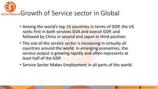 Service Sector in India & World | PPTX