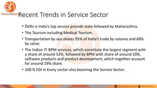 Service Sector in India & World | PPTX