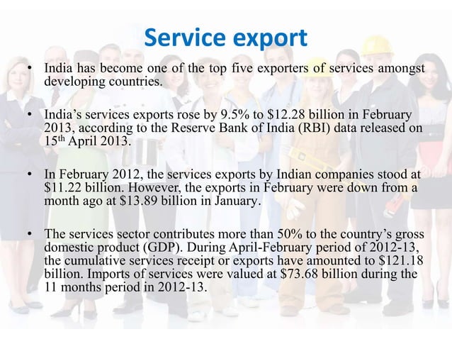 Service sector presentation | PPTX