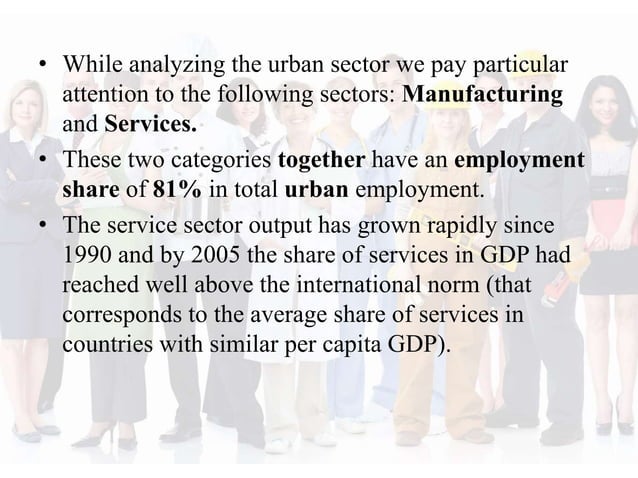 Service sector presentation | PPTX