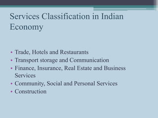 Service sectors ppt | PPTX
