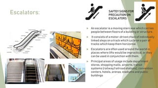 SERVICES escalators.pptx | Free Download