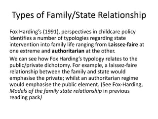Services for children and families | PPTX