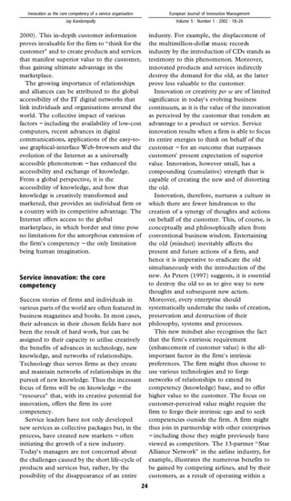 Services innovation | PDF