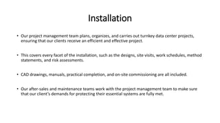 Services Installation work | PPT
