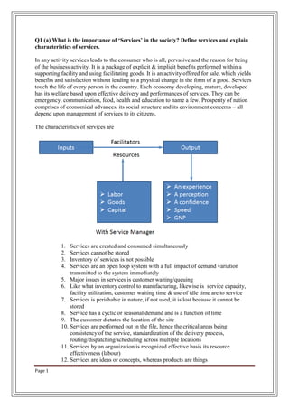 Services Management | DOCX