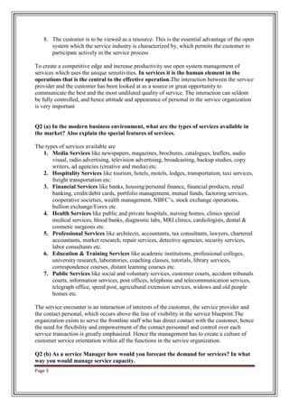 Services Management | DOCX