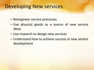 Services marketing | PPT