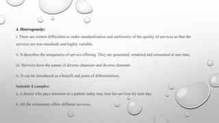 Services Marketing - Meaning and Definition, Nature | PPT