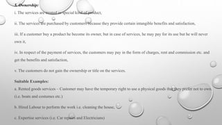 Services Marketing - Meaning and Definition, Nature | PPT