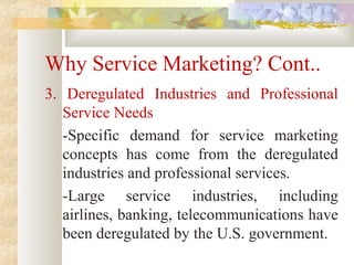 Services marketing hu-unit-1-part-2 | PPT