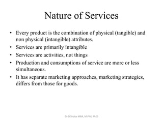 Services marketing introduction | PPT