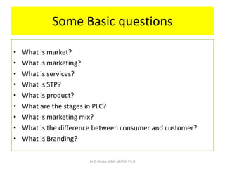 Services marketing introduction | PPT
