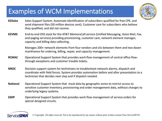 Workflow Process Optimization for Telecom | PPTX