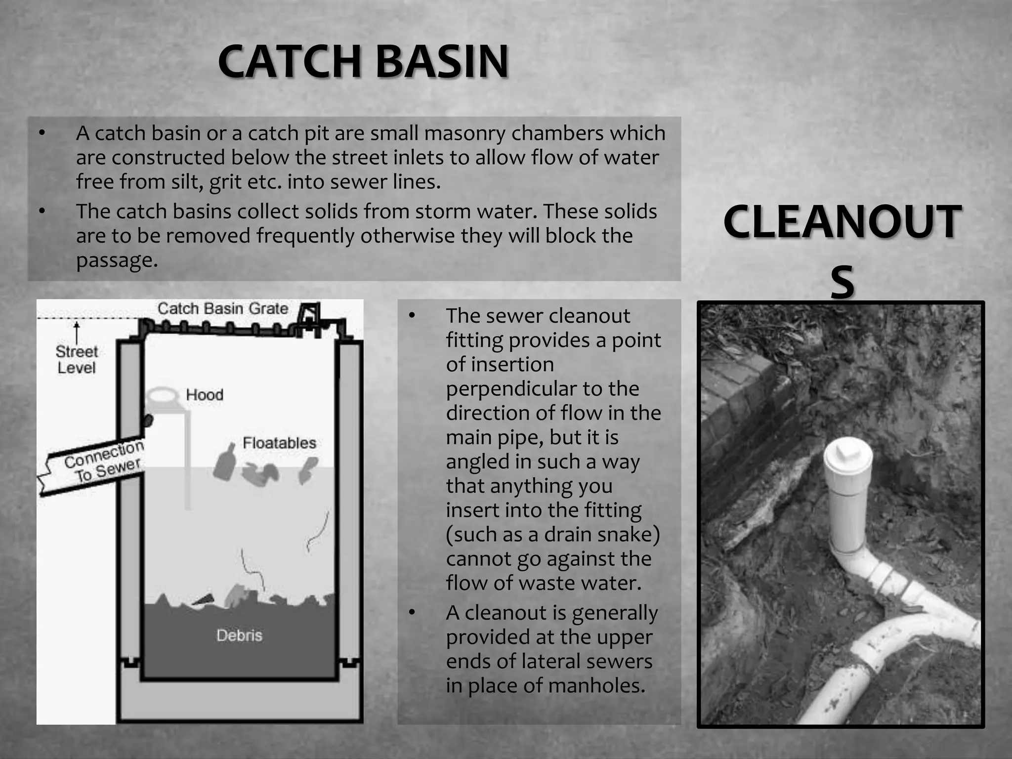sewer appurtenance | PPTX