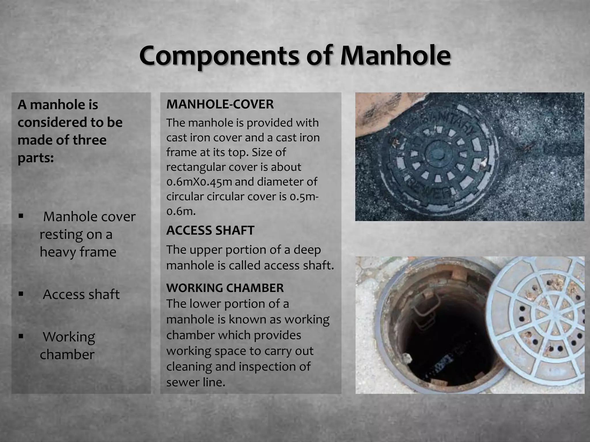 sewer appurtenance | PPTX