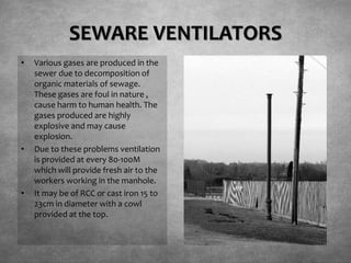 sewer appurtenance | PPTX