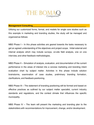 Sample Proposal: (MBS) Marketing and Branding Studies | PDF