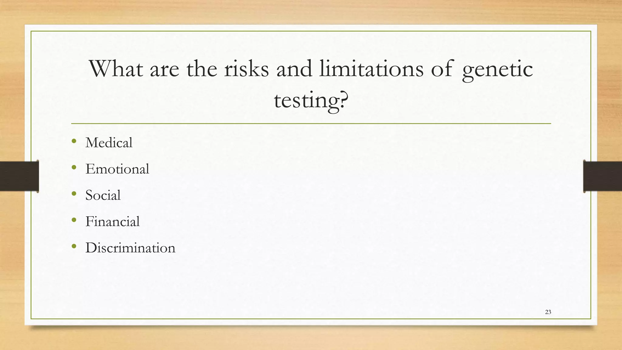 Services related to Genetics _ Genetic Testing.pptx