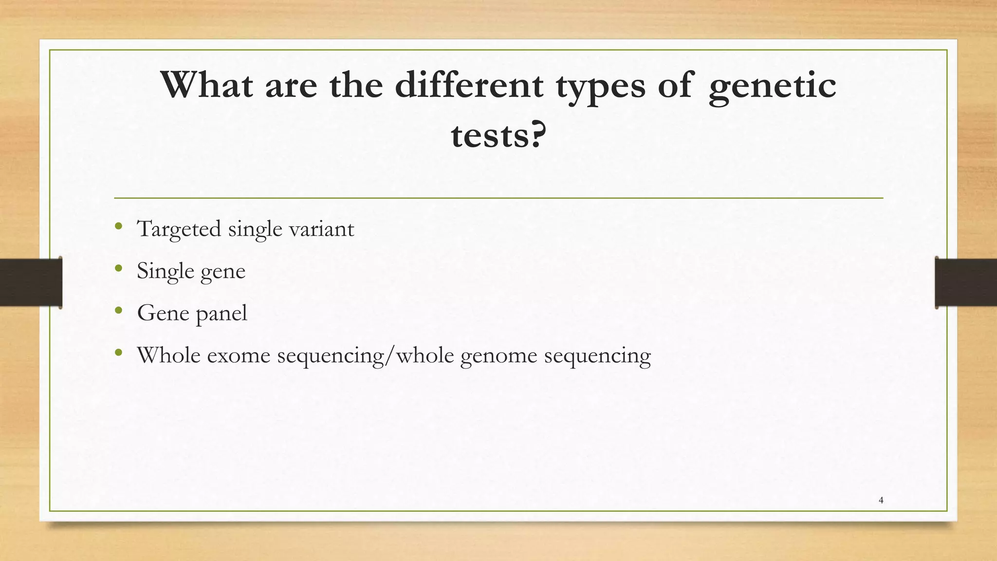 Services related to Genetics _ Genetic Testing.pptx