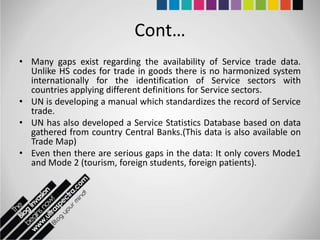 Services sector pakistan | PPTX